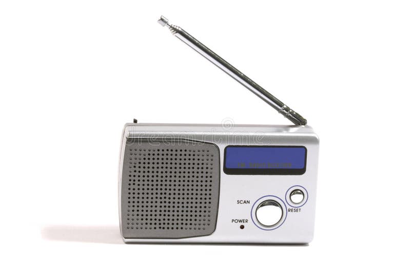 Radio stock image. Image of technology, antenna, isolated - 120187