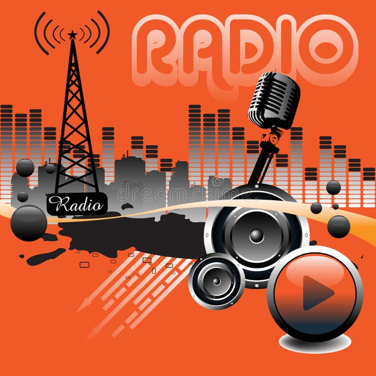 Radio Station Abstract Stock Illustrations – 4,421 Radio Station ...