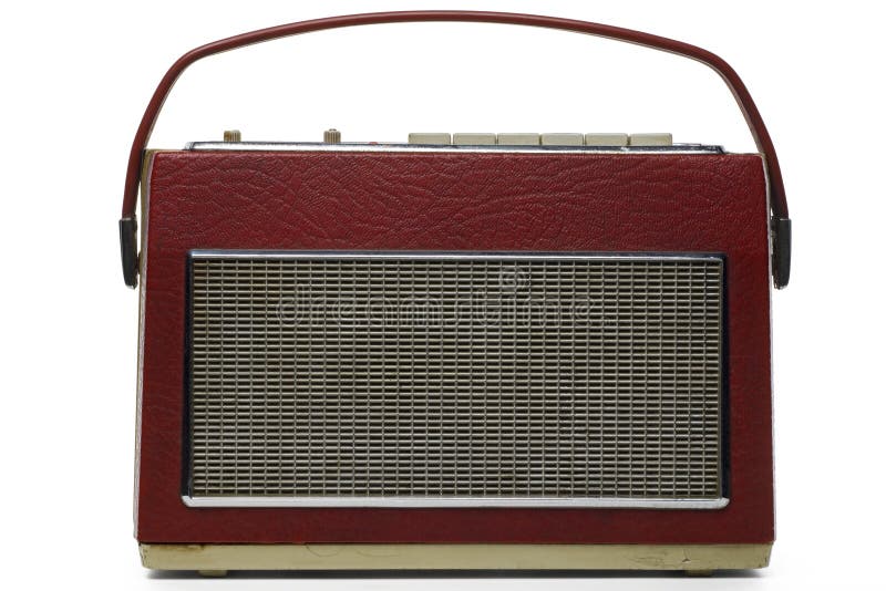 Radio stock photo. Image of isolated, music, transistor - 5283878