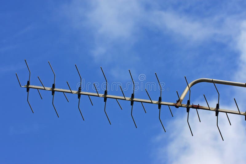 Radio aerial stock photo. Image of talk, steel, television - 19386894