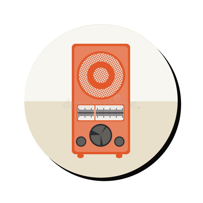 Round Radio Dial Stock Illustrations – 231 Round Radio Dial Stock ...