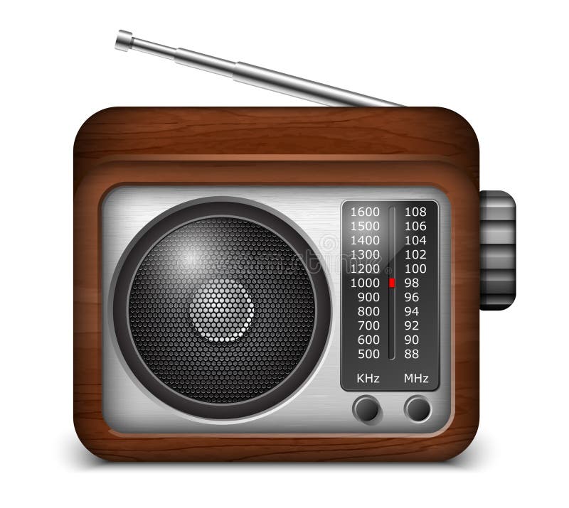 Radio app icon stock vector. Illustration of isolated - 141650491