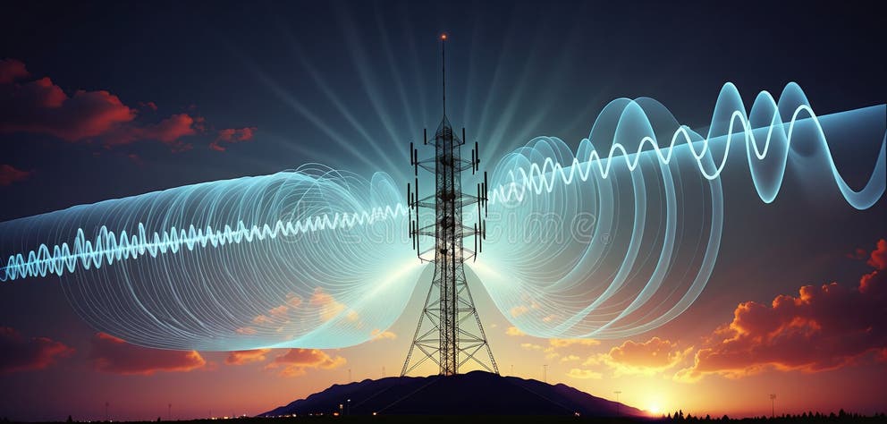 Radio, Broadcasting or Radio Waves Propagate As Electromagnetic Waves ...