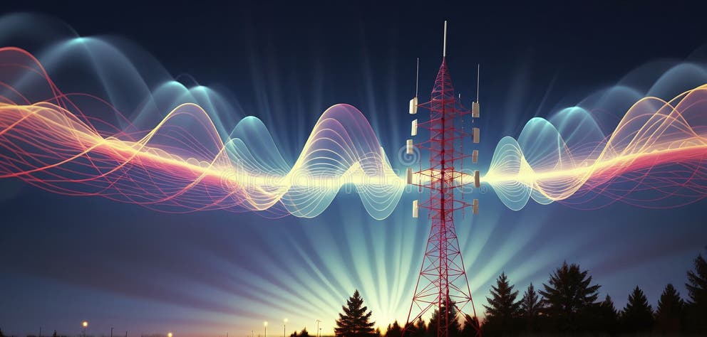 Radio, Broadcasting or Radio Waves Propagate As Electromagnetic Waves ...