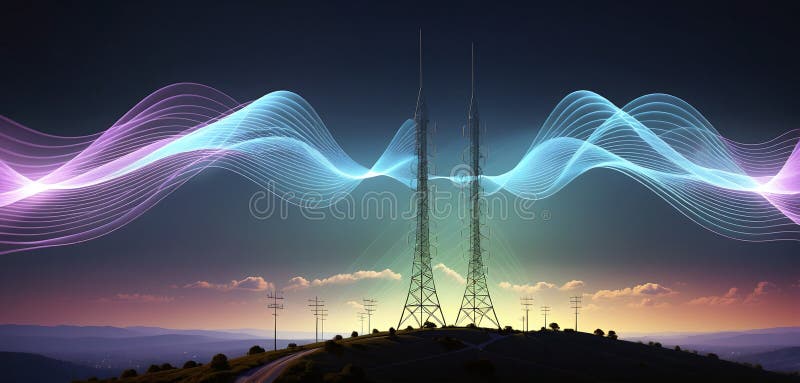 Radio, Broadcasting or Radio Waves Propagate As Electromagnetic Waves ...