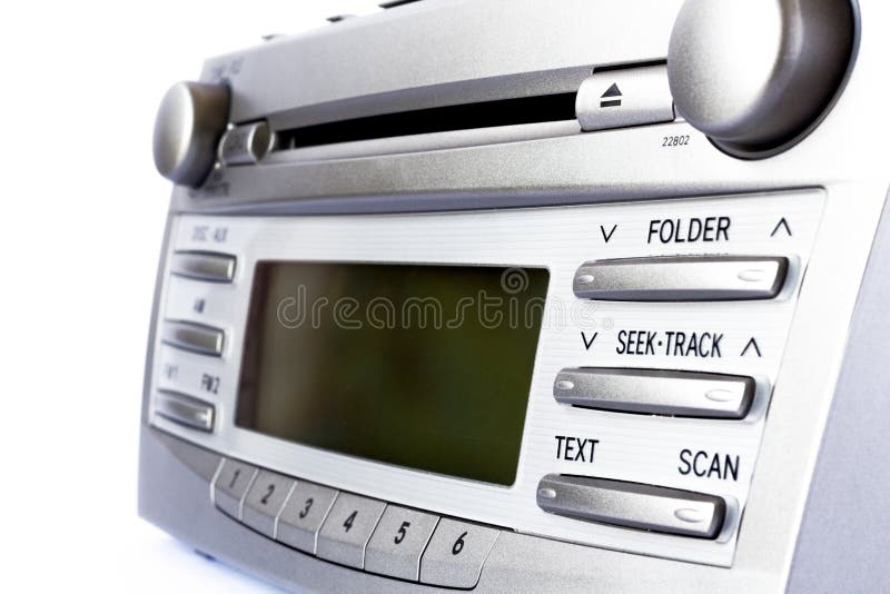 Radio in car stock photo. Image of dashboard, scan, radio - 93764550