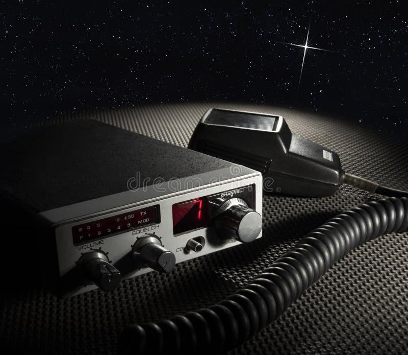 Radio on Channel Seven Signaling a Distant Star Stock Image - Image of ...