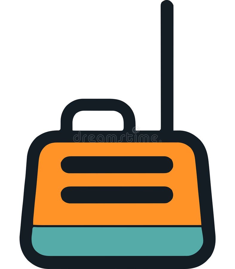 Radio Communication Technology with Antenna Design Stock Image - Image ...