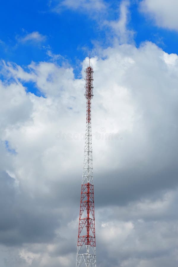 Radio Towers at Naval Communication Station Harold E. Holt Near Exmouth ...