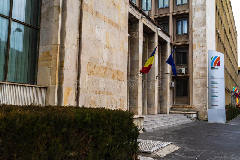 Radio Concert Hall Sala Radio in Bucharest, Romania, 2020 Editorial ...