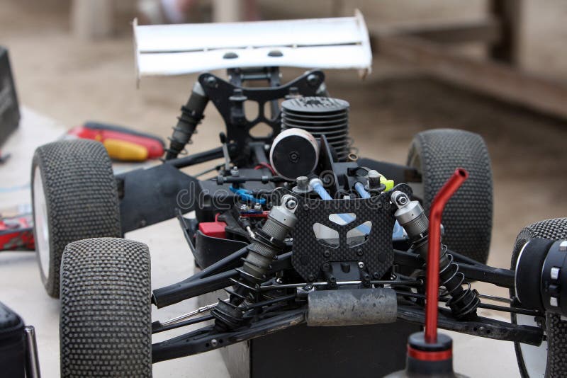 Radio control car stock photo. Image of pitting, control - 12286304