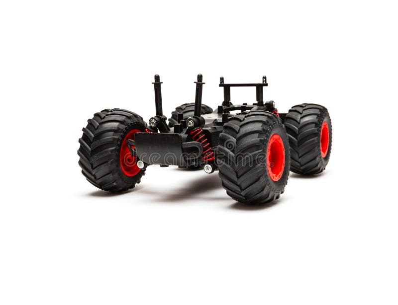 Radio Controlled Car Isolated on White Background Stock Photo - Image ...