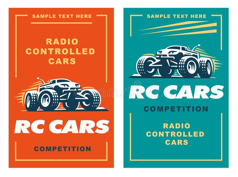 Radio Controlled Machine, RC Stock Vector - Illustration of electronic ...