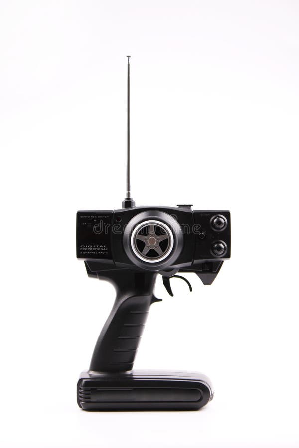 Professional Computer Remote Control for Flying Stock Image - Image of ...