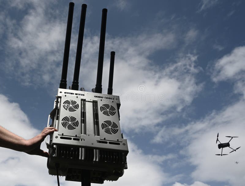 Radio-electronic Warfare, WB. Anti-drone Systems Stock Photo - Image of ...