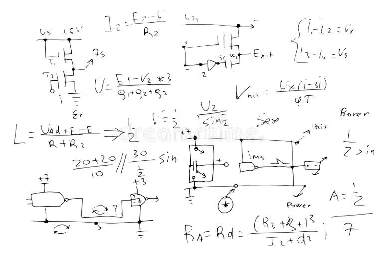 Electronic Formulas Stock Illustrations – 199 Electronic Formulas Stock ...