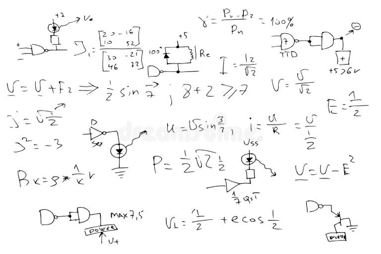 Electronic Formulas Stock Illustrations – 199 Electronic Formulas Stock ...