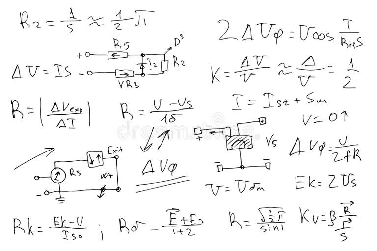 Electronic Formulas Stock Illustrations – 199 Electronic Formulas Stock ...