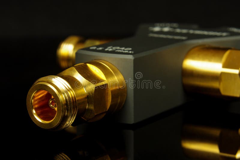 Radio Frequency Calibrator for Network Analyzers Stock Photo - Image of ...