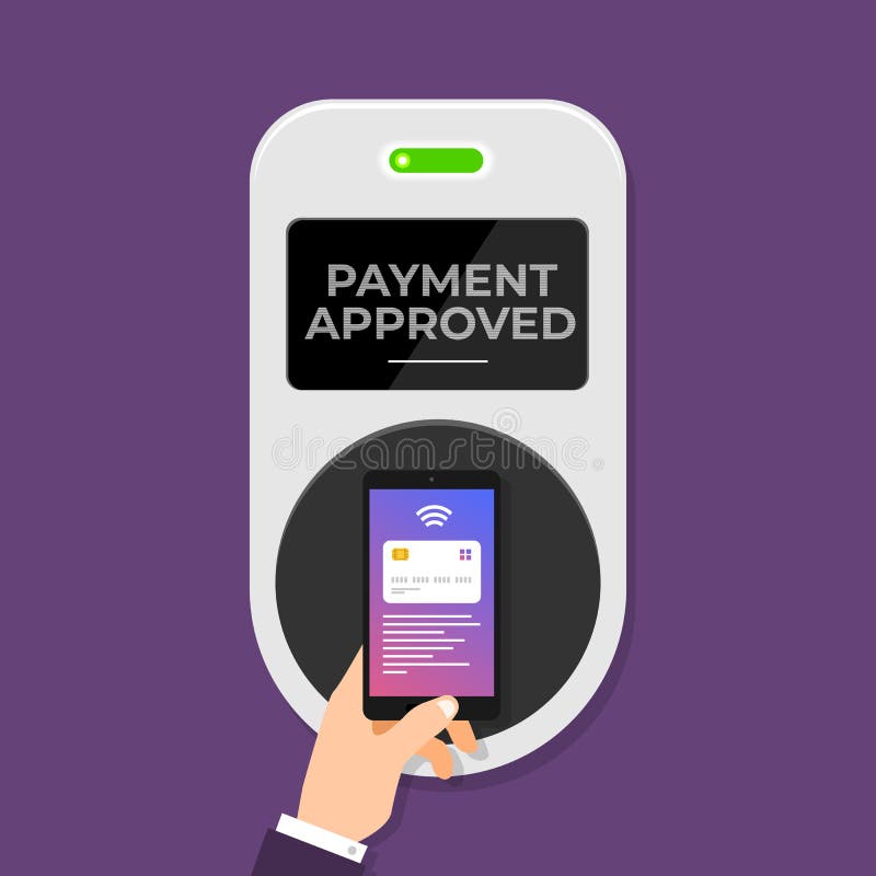 RFID Illustration Vector stock vector. Illustration of card - 138758982