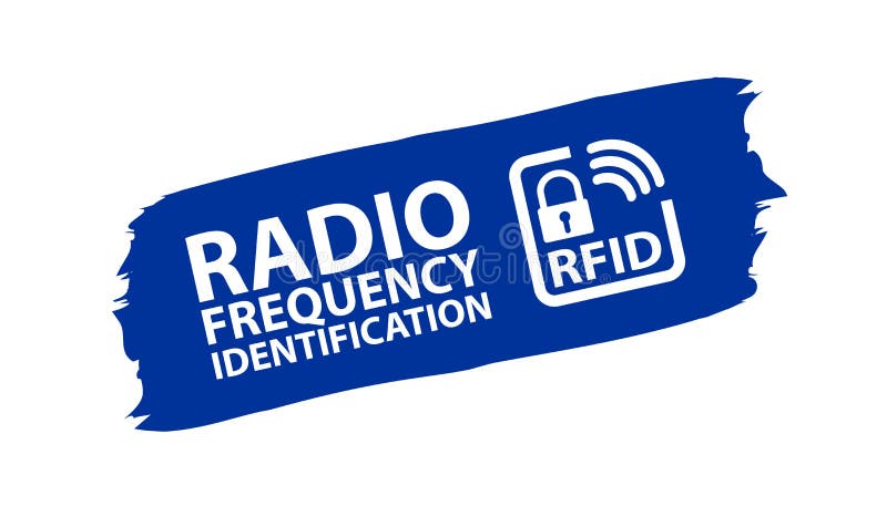 Radio Frequency Identification RFID - Vector Illustration - Isolated on ...