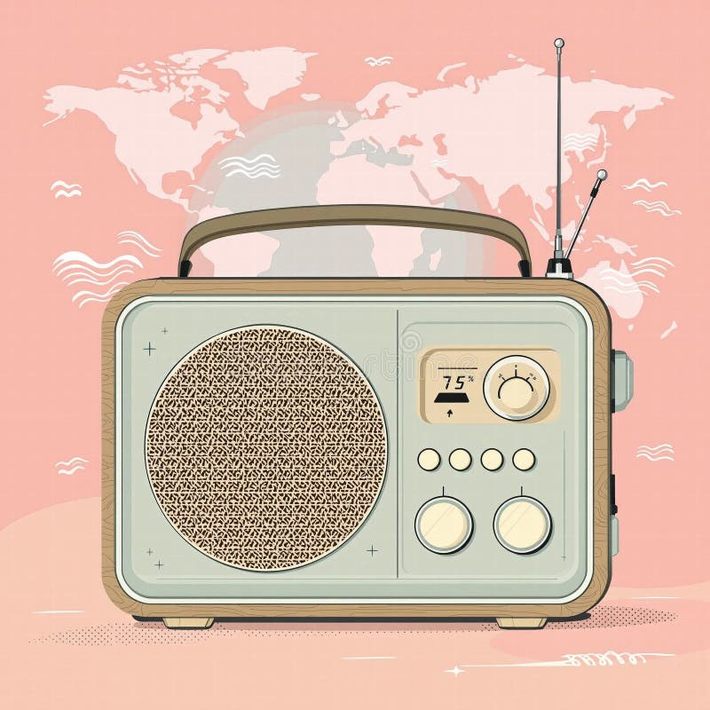 Tune Radio Dial Stock Illustrations – 282 Tune Radio Dial Stock ...
