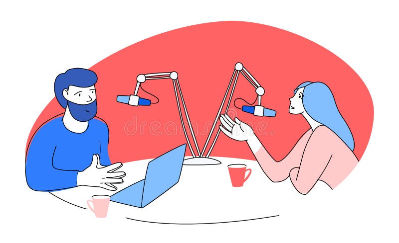 Hand Microphone Interview Drawing Stock Illustrations – 226 Hand ...