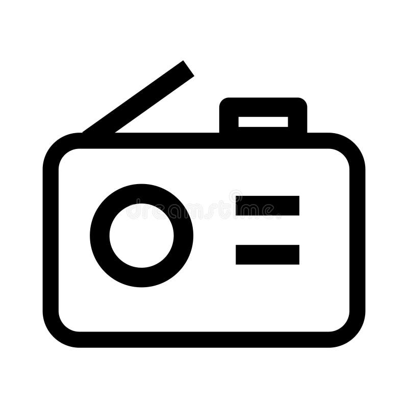 Radio Icon Stock Illustrations – 170,002 Radio Icon Stock Illustrations ...