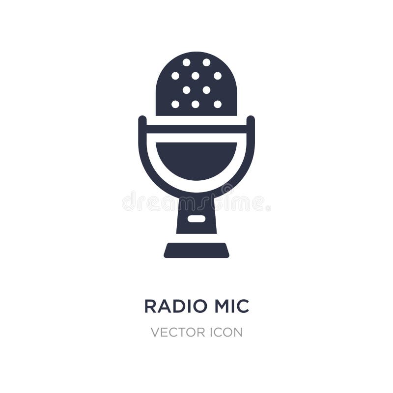 Mic Icon White Stock Illustrations – 16,754 Mic Icon White Stock ...