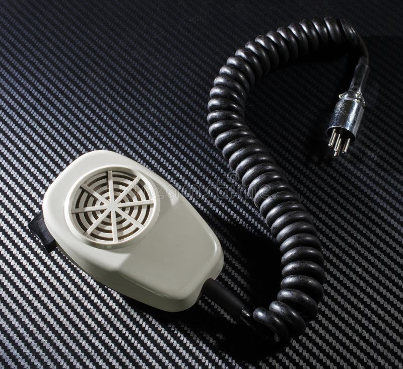 Radio microphone stock photo. Image of microphone, radio - 48253324