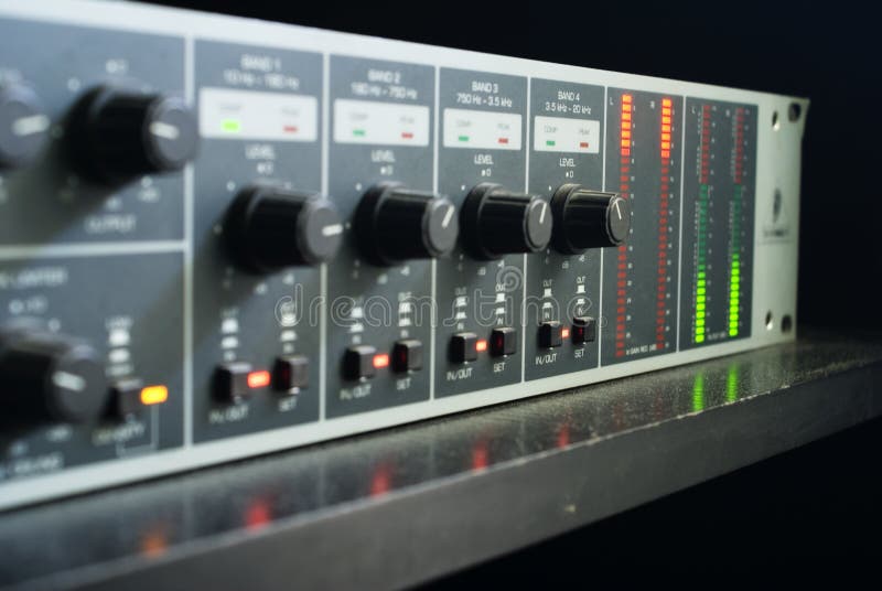 Radio mixer stock image. Image of balance, concert, equipment - 11543317