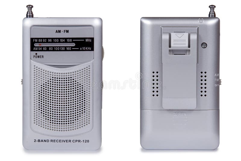 Radio moderna foto de archivo. Imagen de escuche, estilo - 43533424