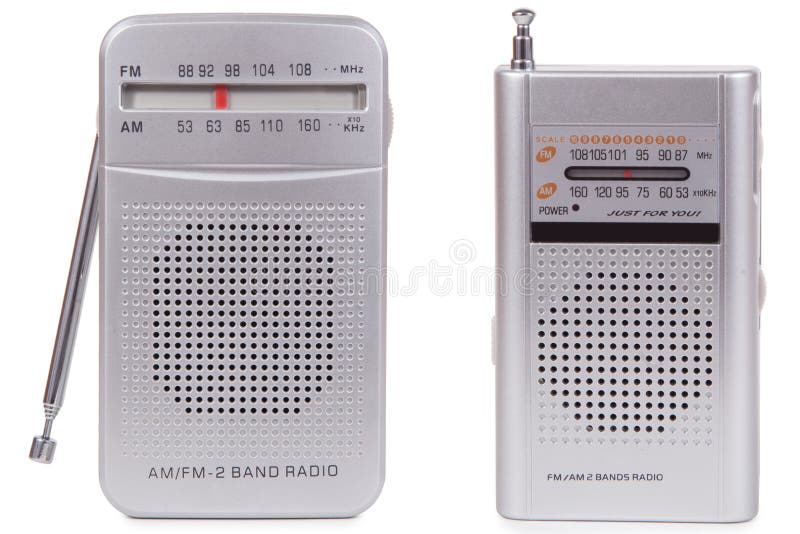 Radio moderna foto de archivo. Imagen de escuche, estilo - 43533424