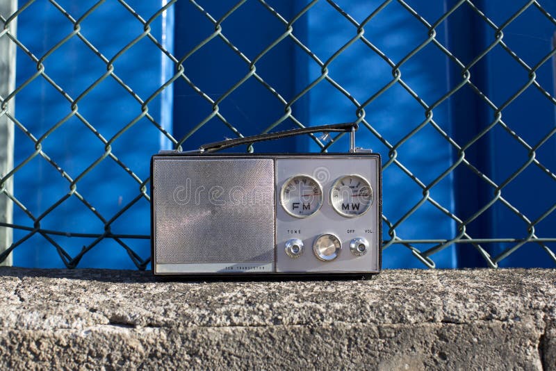 Radio outside stock photo. Image of hifi, sound, dial - 35731758