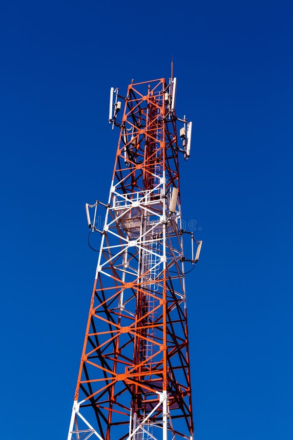 Radio Relay Link stock image. Image of network, base - 43326751