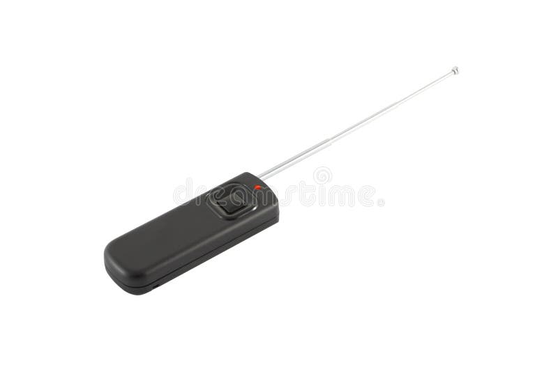 Radio Remote Control with Antenna Stock Image - Image of equipment ...