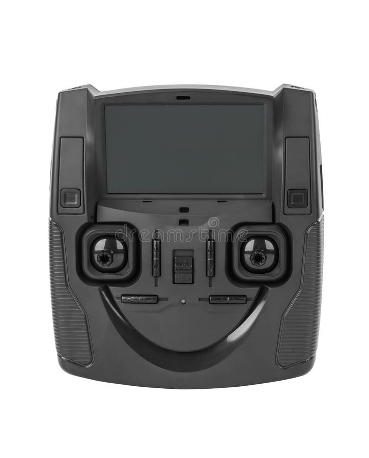 Radio Remote Control for Drone Stock Image - Image of electronics ...