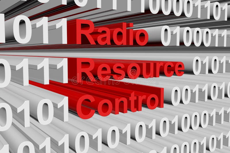Radio Resource Control stock illustration. Illustration of online ...