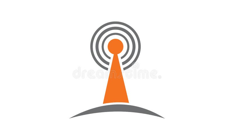 Radio Signal Technology stock vector. Illustration of secure - 103303612