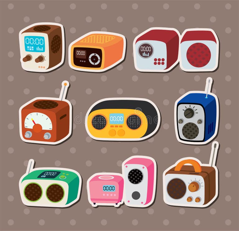 Old Radio Clip Art Stock Illustrations – 671 Old Radio Clip Art Stock ...