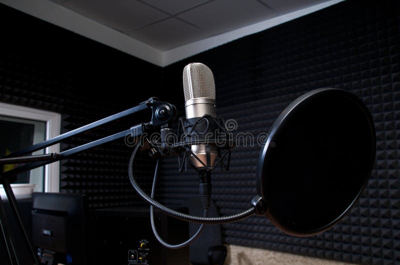 Radio DJ Studio stock photo. Image of radio, broadcast - 21208386
