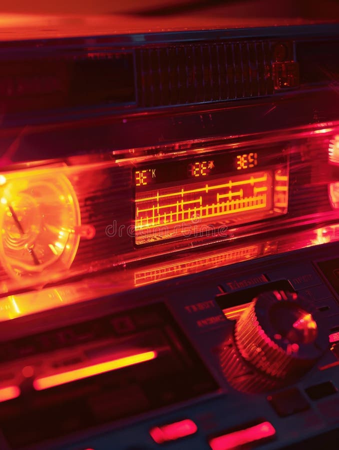 Radio on Table stock image. Image of entertainment, electronics - 382617881