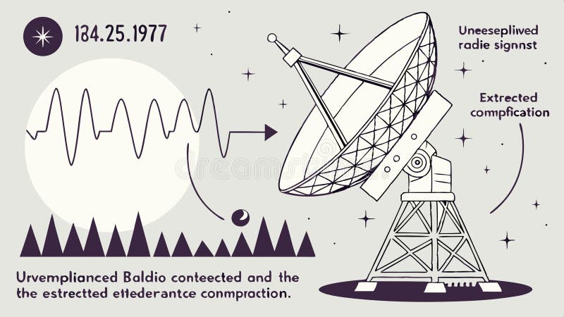 Radio Telescope Dish, Space Exploration and Technology Icon Vector ...