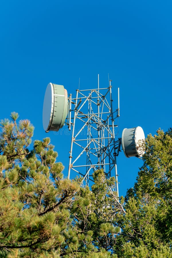 Radio Tower for Cell Phone and Internet Reception and Connection in ...