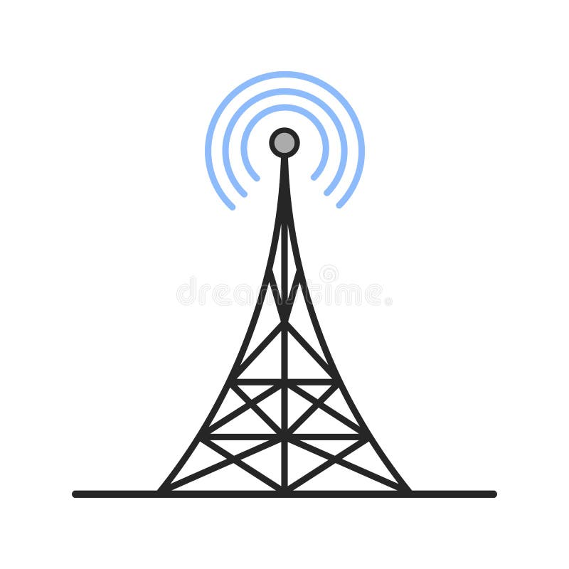 Cell Tower Clip Art Stock Illustrations – 41 Cell Tower Clip Art Stock ...