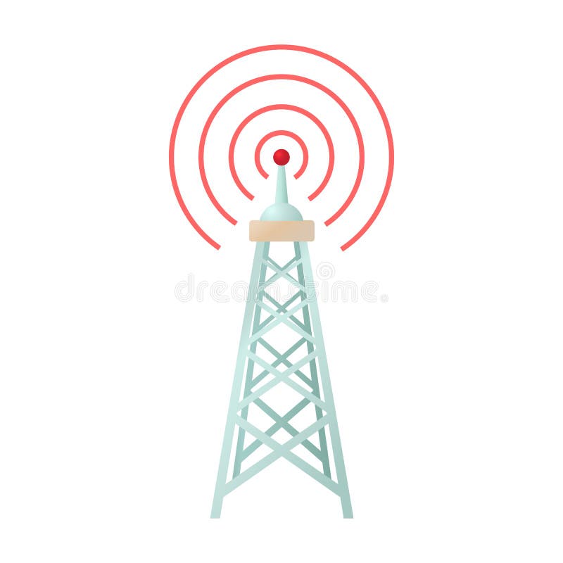 Antenna Tower Cartoon