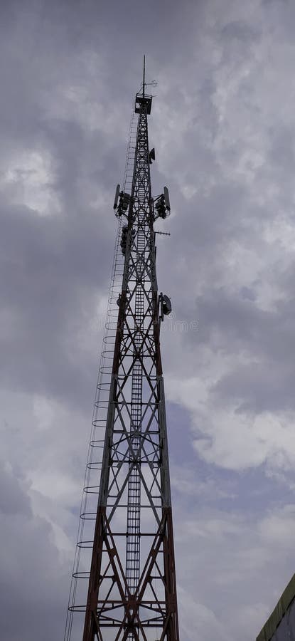 Radio tower 2 stock photo. Image of radio, lighting - 200469962