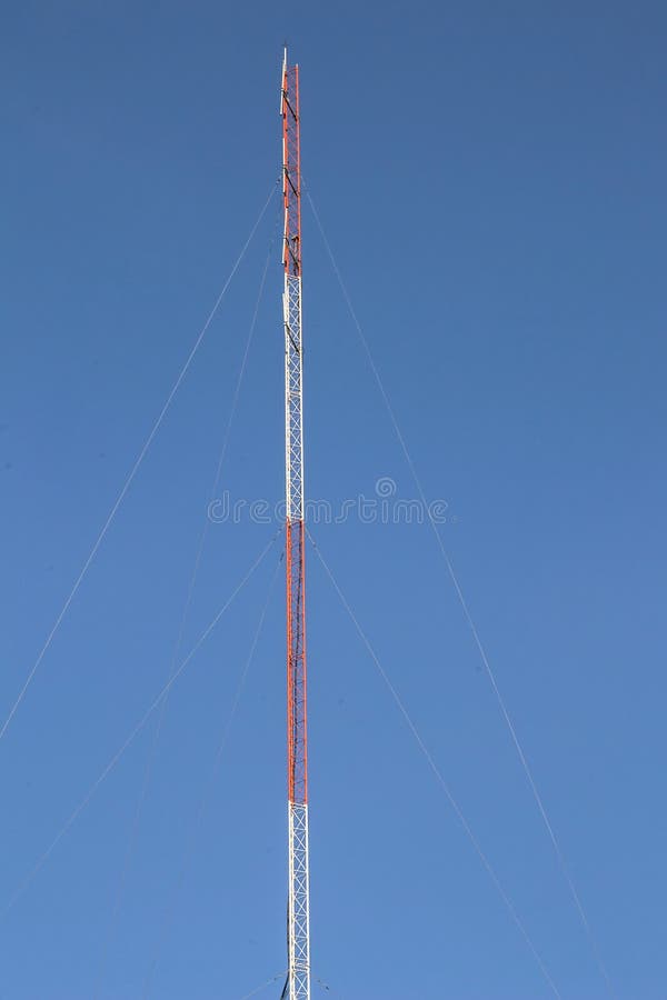 Radio tower in Thailand stock image. Image of communicate - 39801679