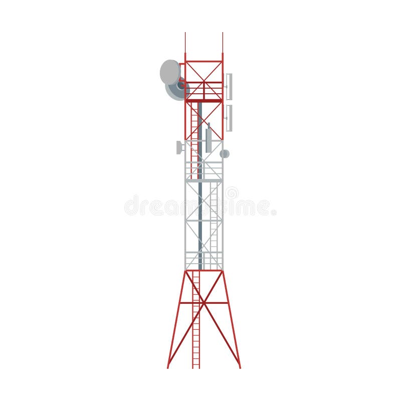 Cartoon Radio Tower Stock Illustrations – 643 Cartoon Radio Tower Stock ...