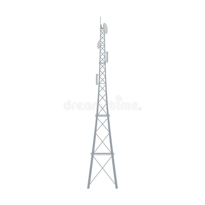 Cartoon Radio Tower Stock Illustrations – 643 Cartoon Radio Tower Stock ...